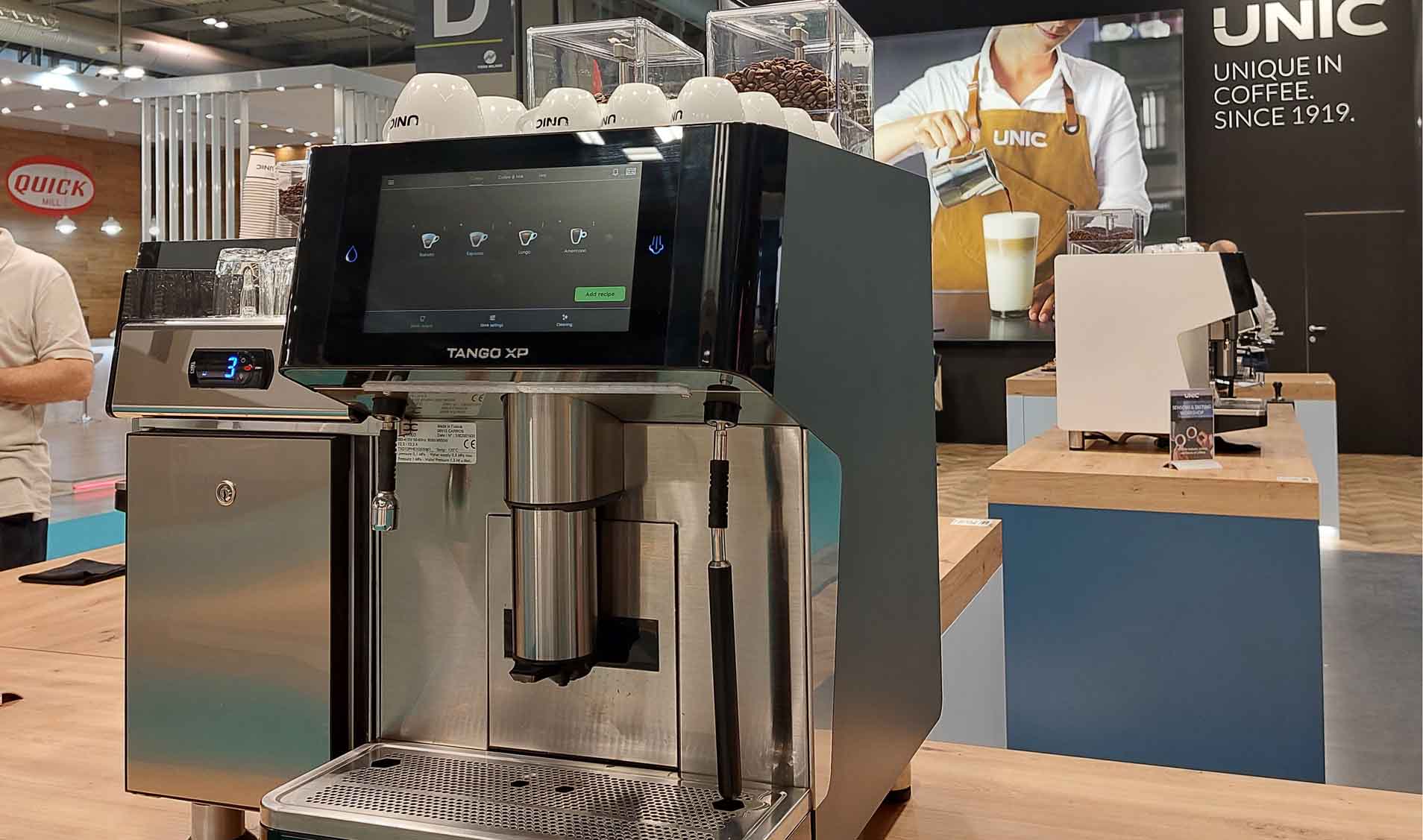 UNIC Tango Solo XP 1 Step + Steam Air – Absolute Espresso Plus